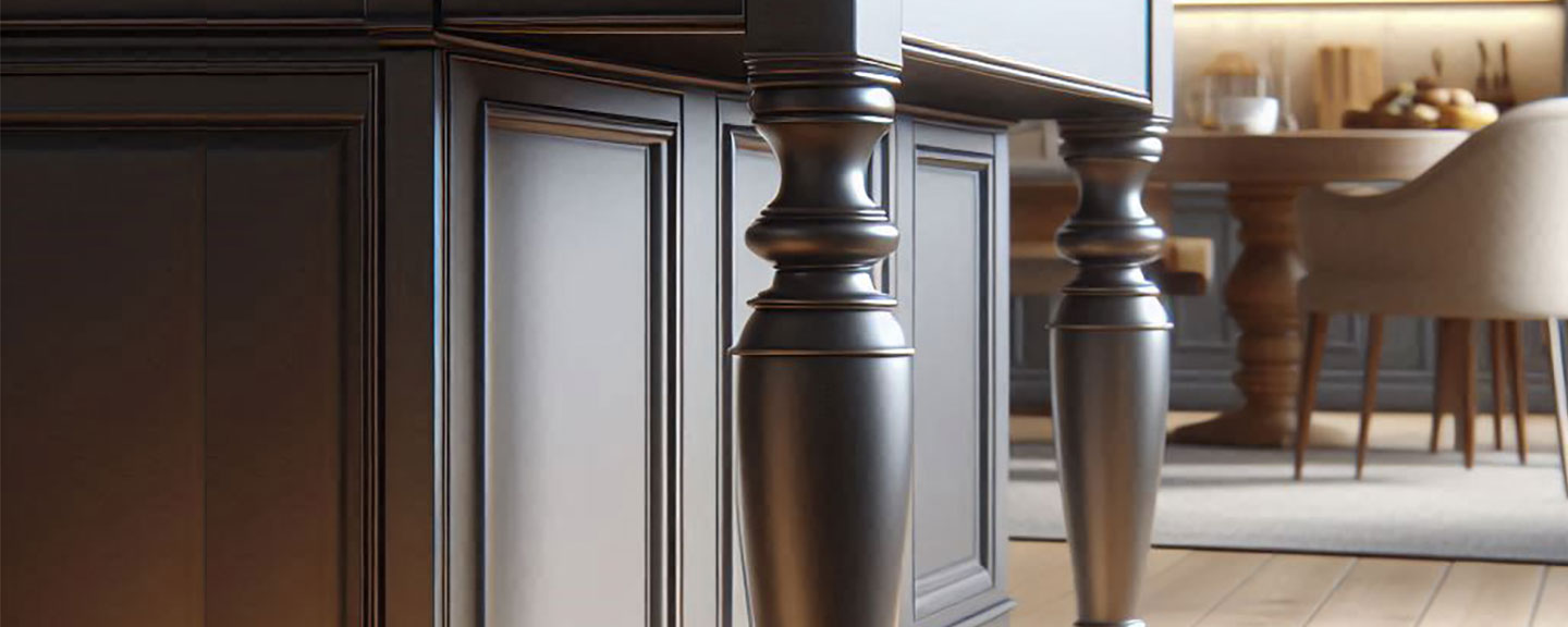 Cabinet Legs & Columns | Elegant & Durable | HomeOver.com
